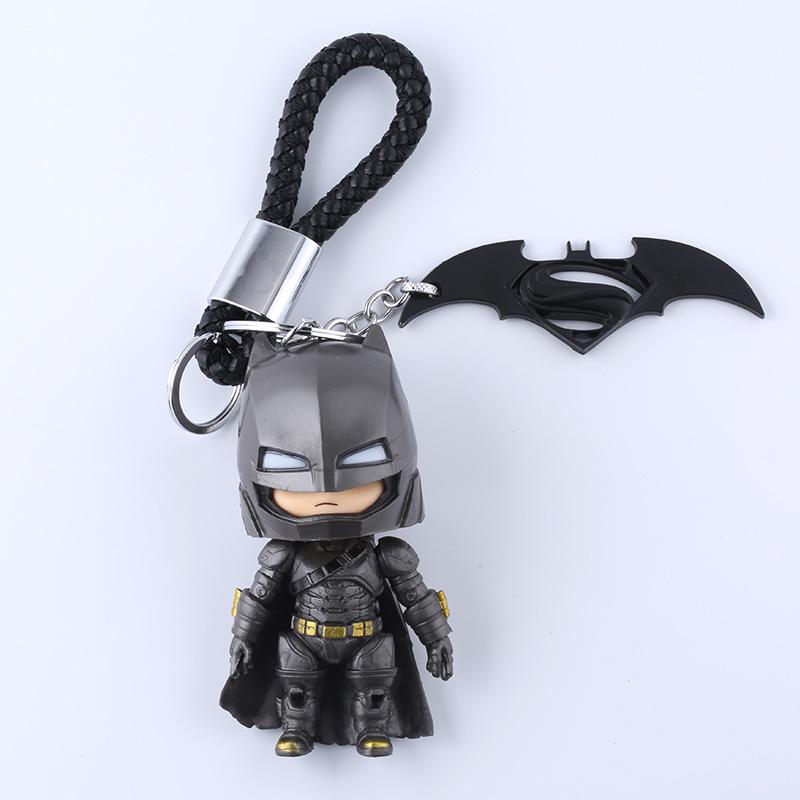 Buy Batman Vs Superman Pendant Car Key Creative Male Waist Hanging Key ...