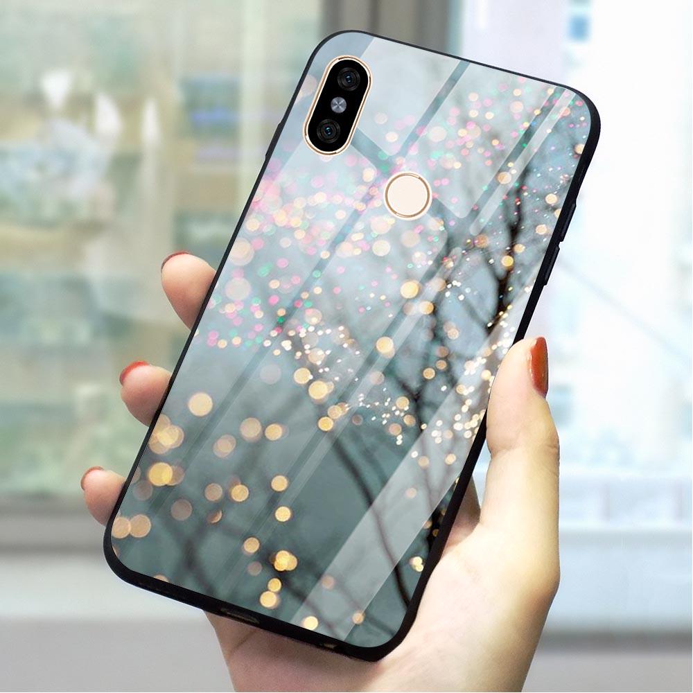 Cheap Tempered Glass Phone Cover for Xiaomi Mi CC9 Covers TPU Silicone ...