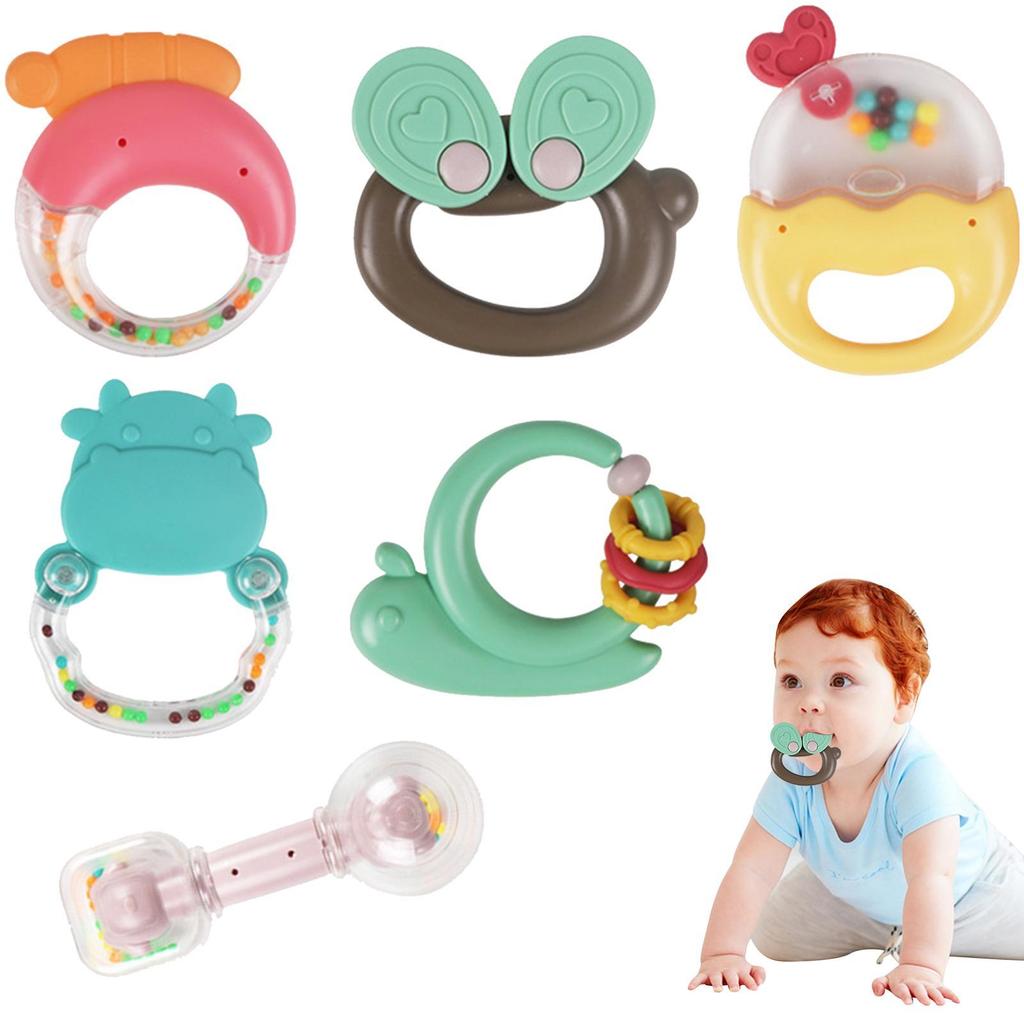Buy Sensory Teether Rattle | Rattle Teething Toys for Babies | Baby ...