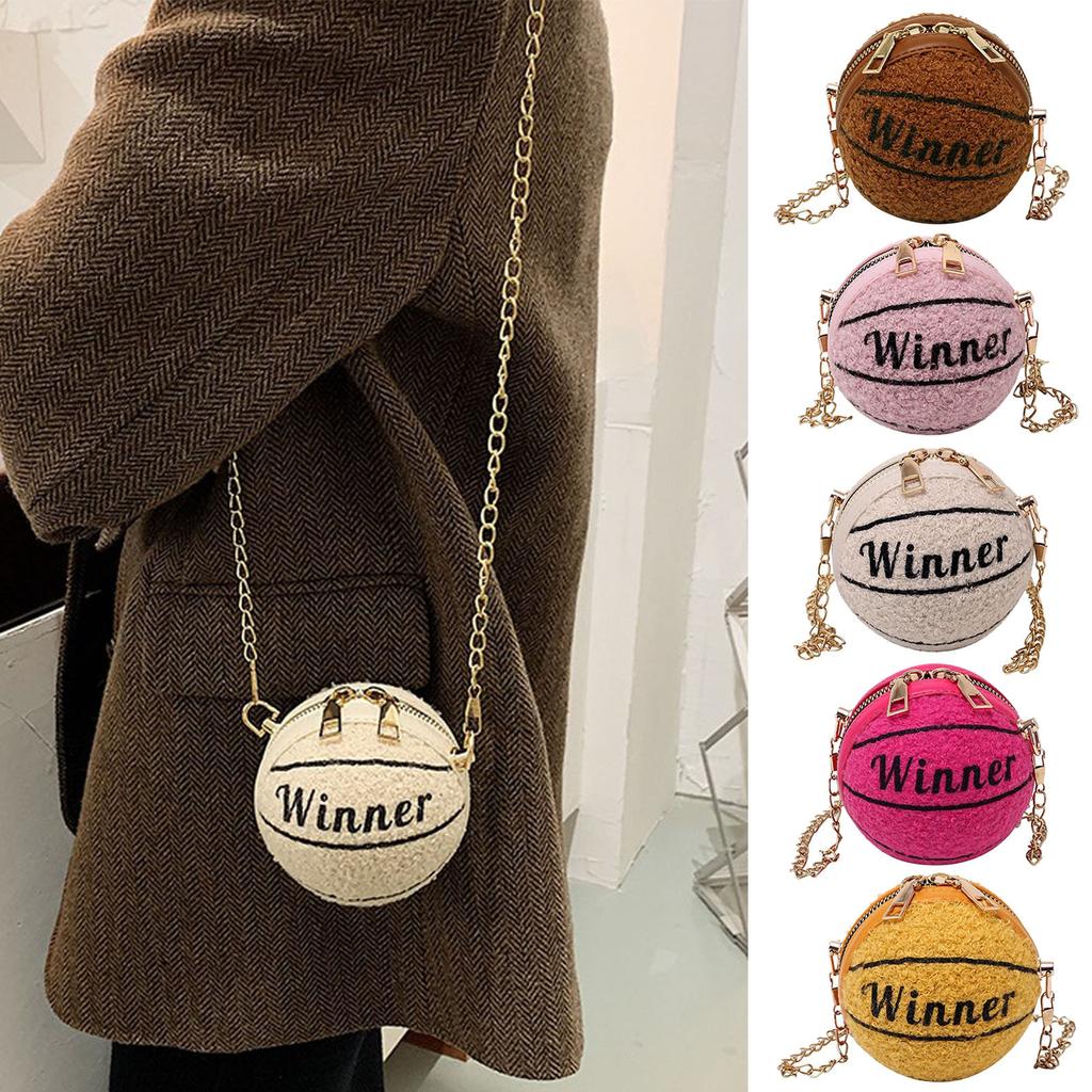 Buy Personalized Mini Round Ball Female Chain Basketball All-match ...