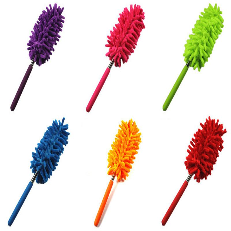 Durable 6Colors Car Home Cleaning Tool Stainless Steel Retractable ...