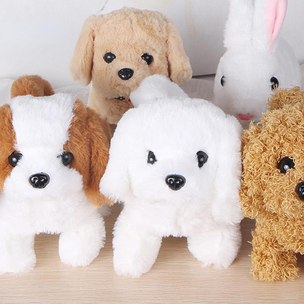 Cheap Talos Electric Plush Simulation Teddy Corgi Dog Rabbit Tail ...