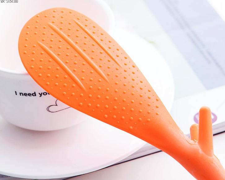 Buy At Home Super Practical Cute Squirrel Rice Spoon Vertical Non-stick ...