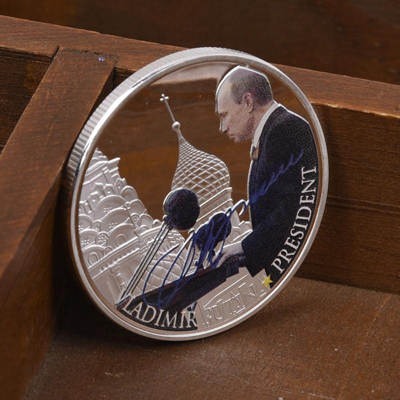 Buy Putin The President of Russia Silver Plated Vladimir Putin Hero ...