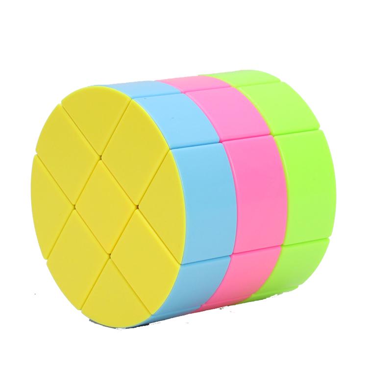 Buy Mipozor Zcube Cloud Series 3x3 Cylinder Magic Cube Speed Cube ...