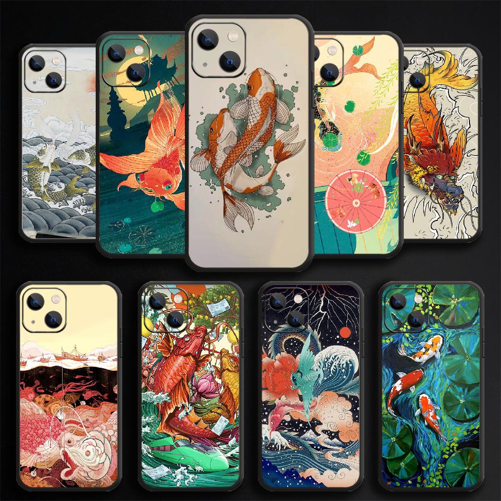 💰Köp billigt online Lucky Carp Fish Mobile Phone Case Cover Cell For ...