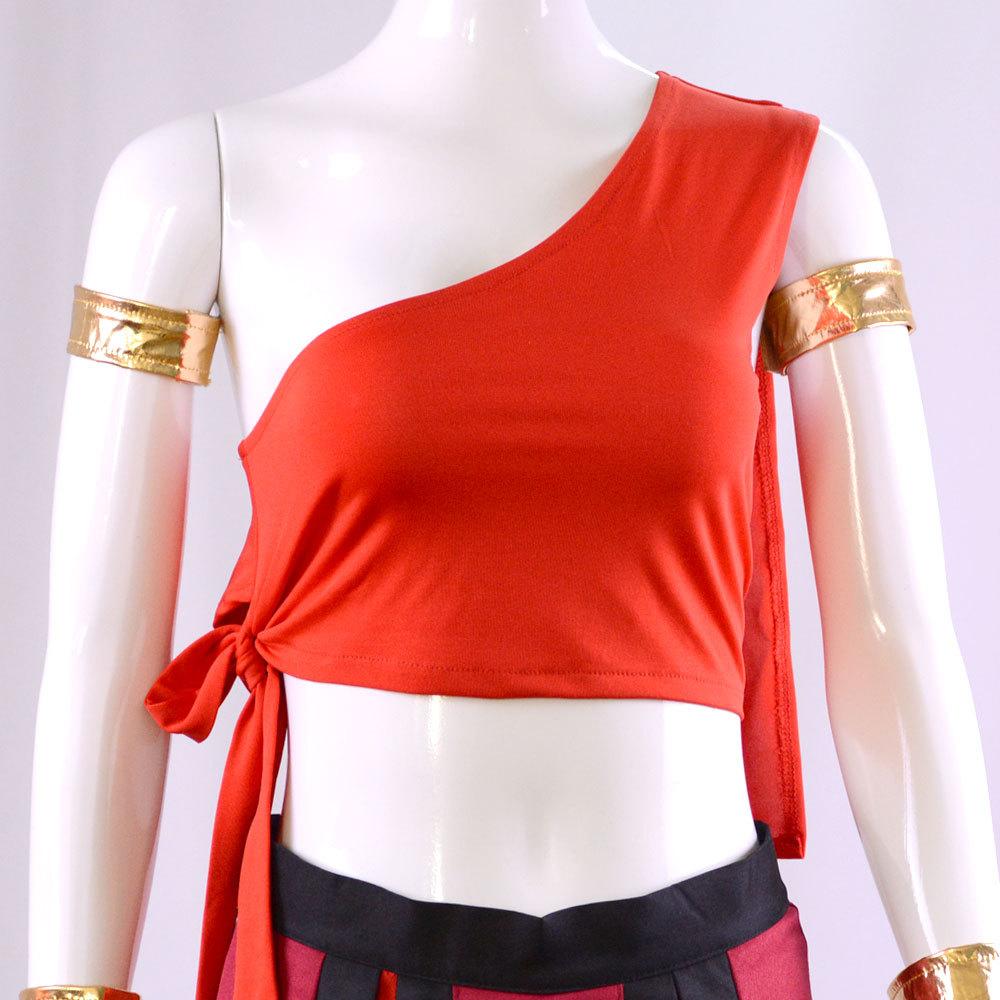 Red Katara Cos Clothes Avatar The Last Airbender Anime Role-play ...