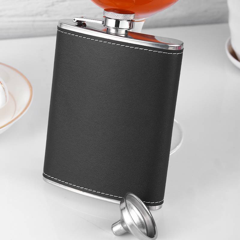 Cheap Flask For Liquor And Funnel - 8 Oz Leak Proof Stainless Steel ...