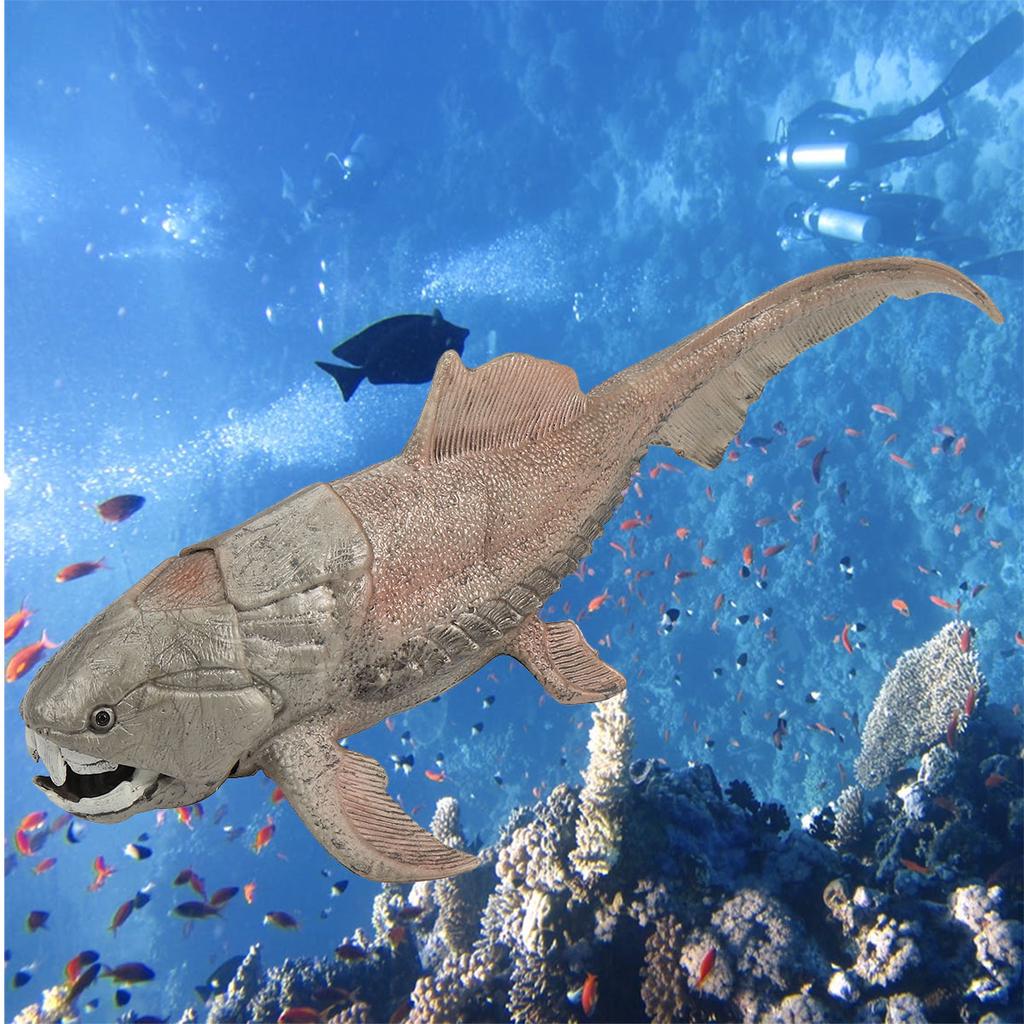 Buy Dinosaurs Dunkleosteus Dinosaur Fish Action Figure Model at ...