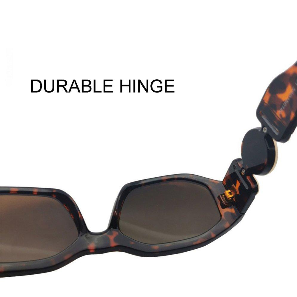 Buy Pearliky Irregular Rectangle Sunglasses Rhombic Trendy Rectangular ...