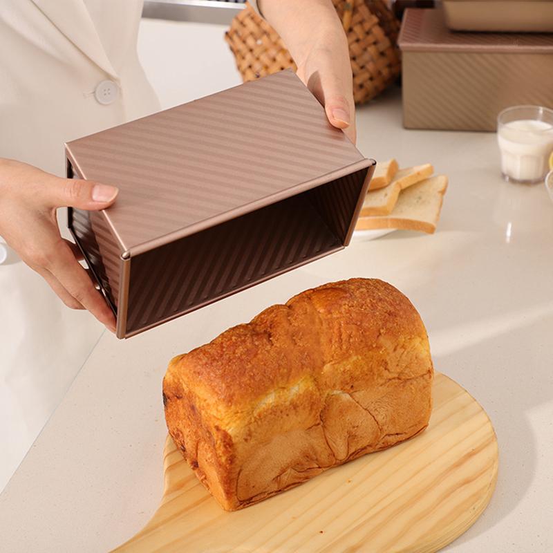 Cheap Rectangular Toast Baking Mold With Lid Home DIY Cake Pastry Tools ...