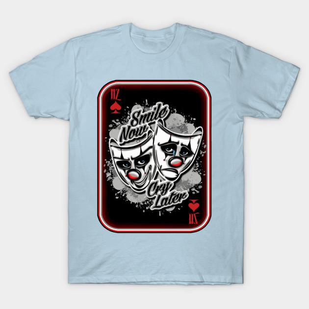 Buy Men Premium Cotton Harajuku T Shirt Smile Now Cry Later Ramirez ...