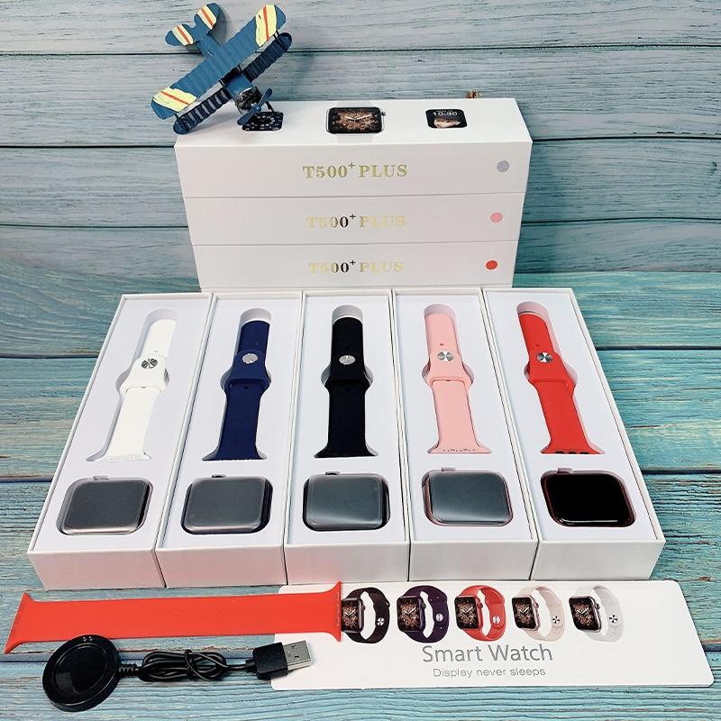Buy Smart Watch Men T500 Plus 1.75 inch Screen Siri Smartwatch Games ...