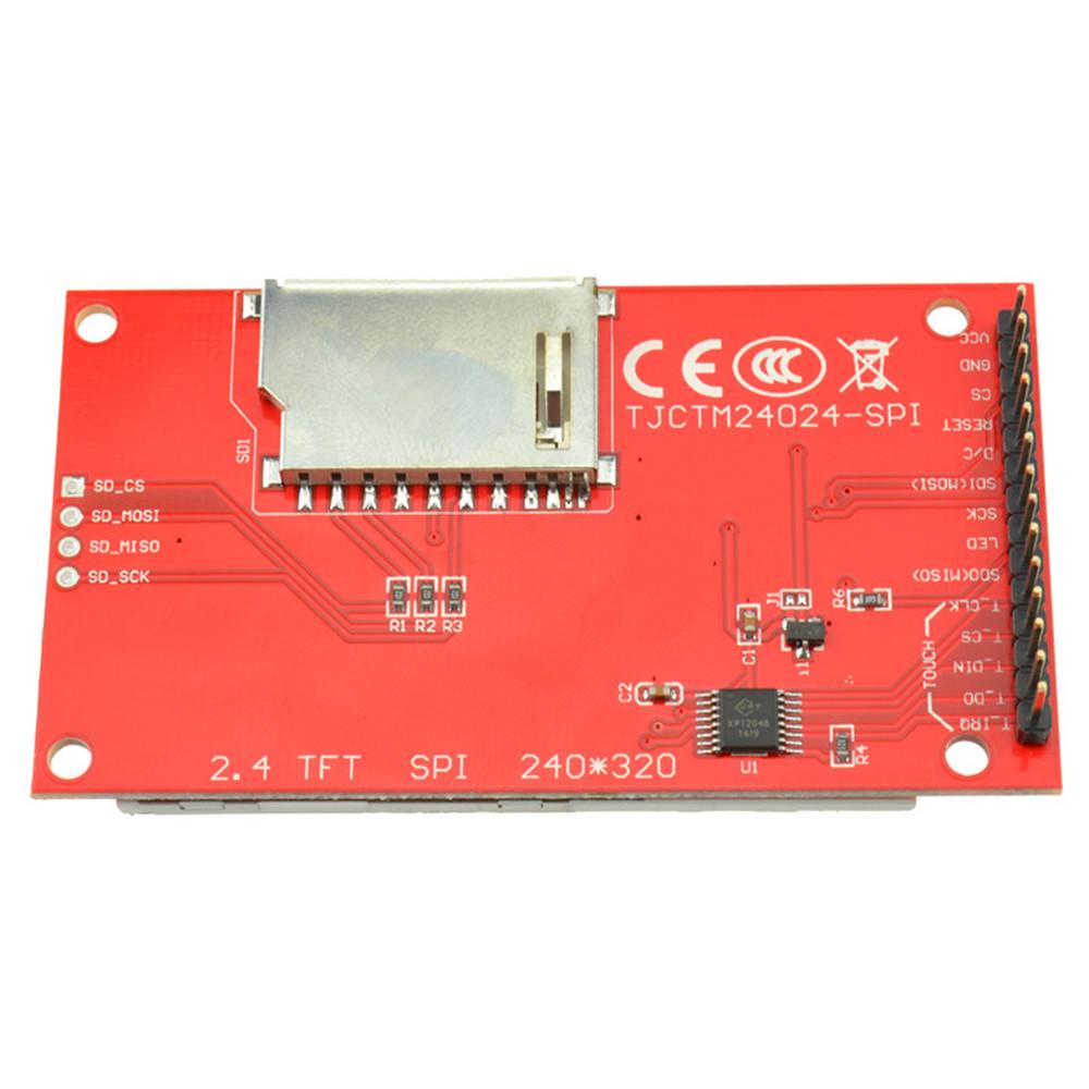 Buy 240x320 2.4" SPI TFT LCD Touch Panel Serial Port Module With PBC ILI9341 3.3V 2.4 Inch SPI ...
