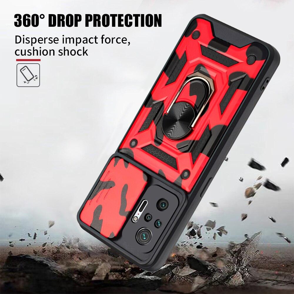 Buy Camouflage Shockproof Shell Cover For Xiaomi Redmi Note 10 Pro Max ...