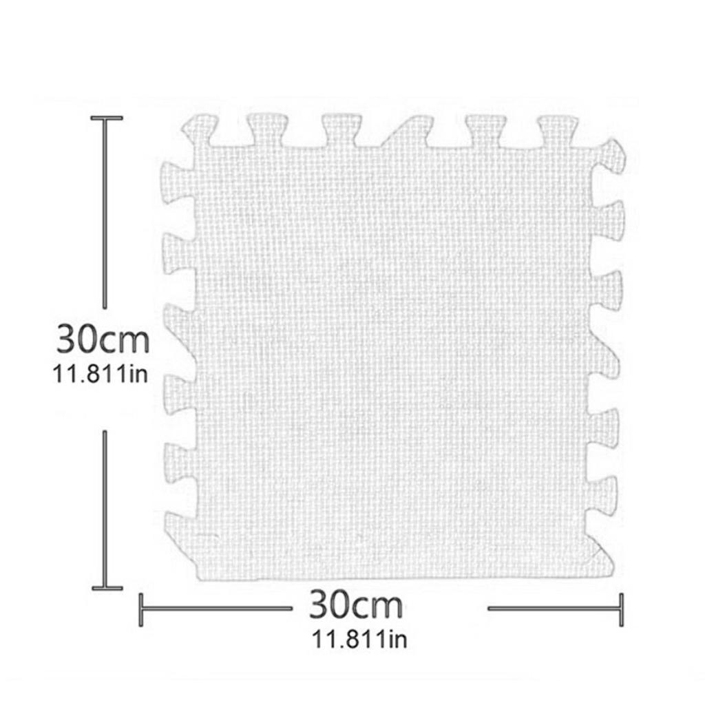 Buy 30 * 30Cm Household Foam Floor Mat Plastic Bedroom Tatami Living ...