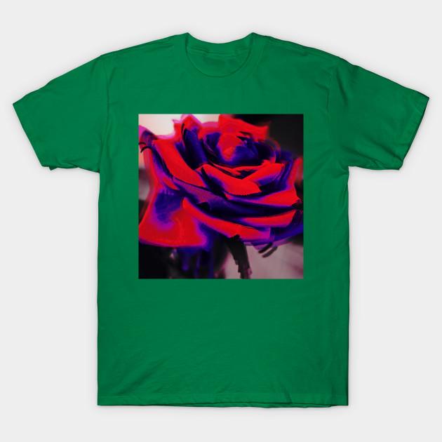 Buy Unisex Fashion TShirt vintage rose 026 Print Plus Size XS-6XL T ...