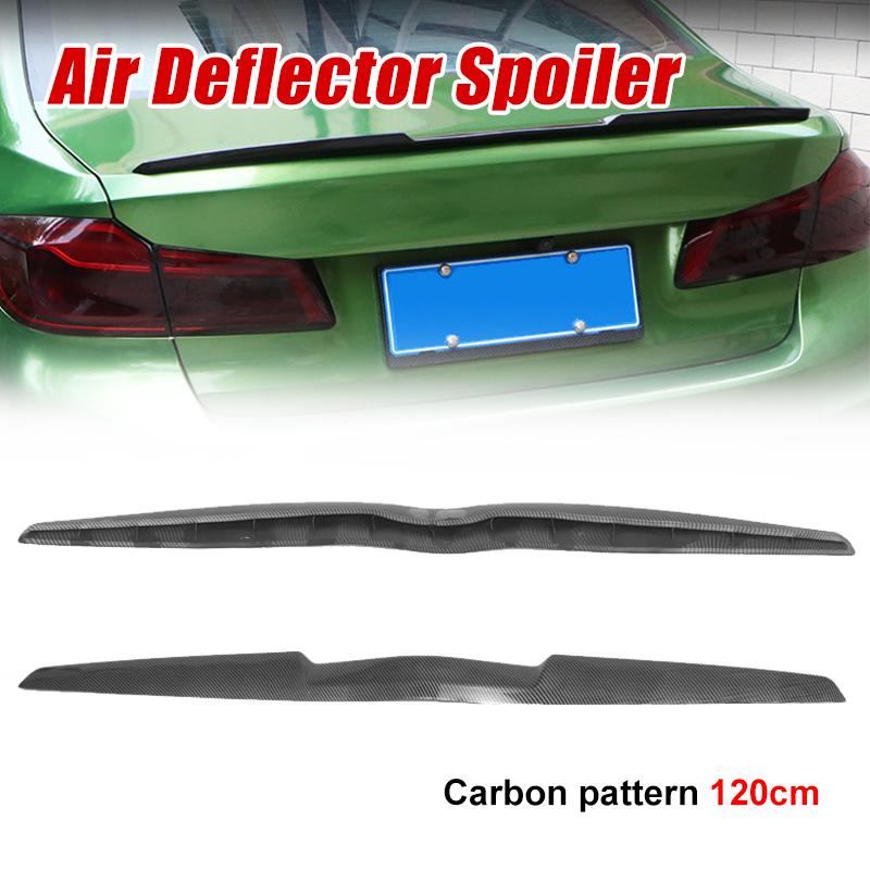 Buy Universal Car Rear Boot Trunk Spoiler Lip Wing Sport Trim Lid 120cm TPU Blade Tail Wing ...