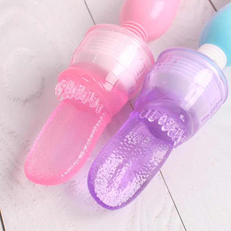 Buy Soft Gel Tongue Shape Vibrator Accessories Adult Fun Simulation Toy ...
