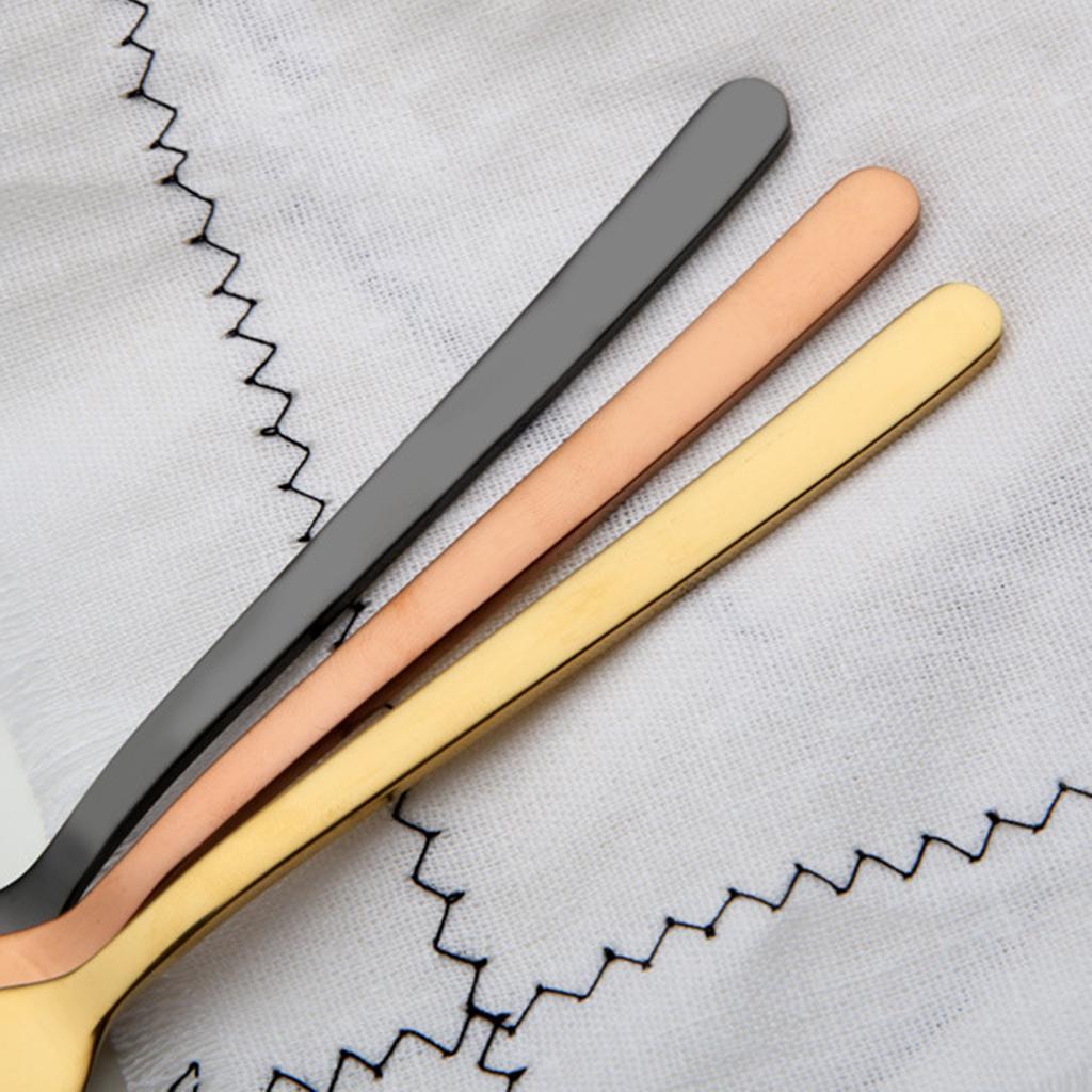 Stainless Steel Butter Cream Cheese Jam Spreaders Icing Spatula Blue ...