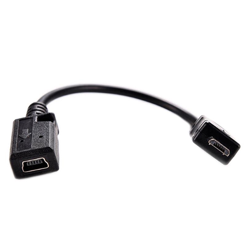 Buy 2Pcs Micro Usb Male To Mini Usb Female Data Sync & Charge Adapter ...