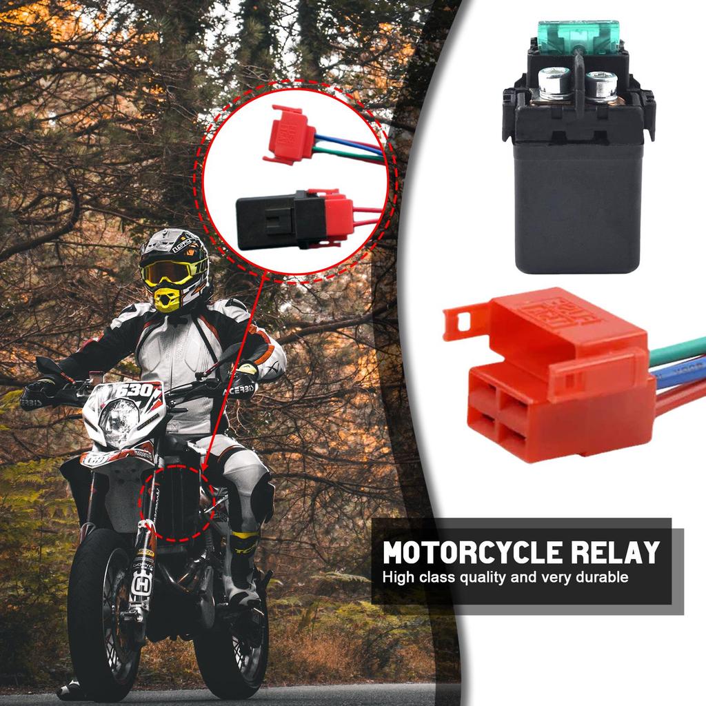 Buy Motorcycle Electrical Starter Relay Switch ATV Ignition Starter ...