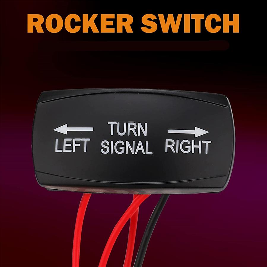 Universal ATV UTV Street Legal Kit with Turn Signal Rocker Switch Kit ...