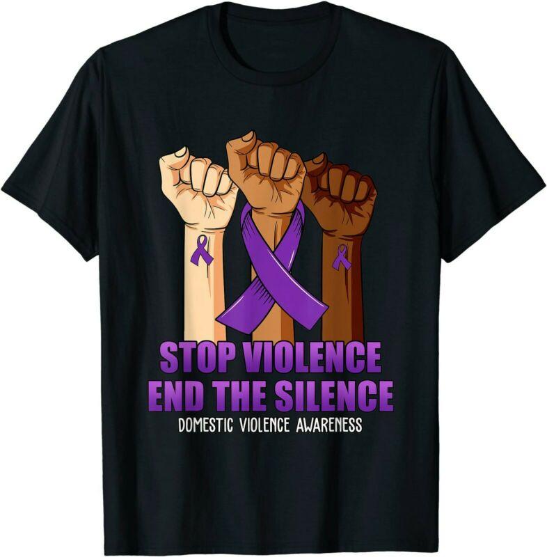 Cheap Stop Violence End Silence Hand Domestic Violence Awareness Men's ...
