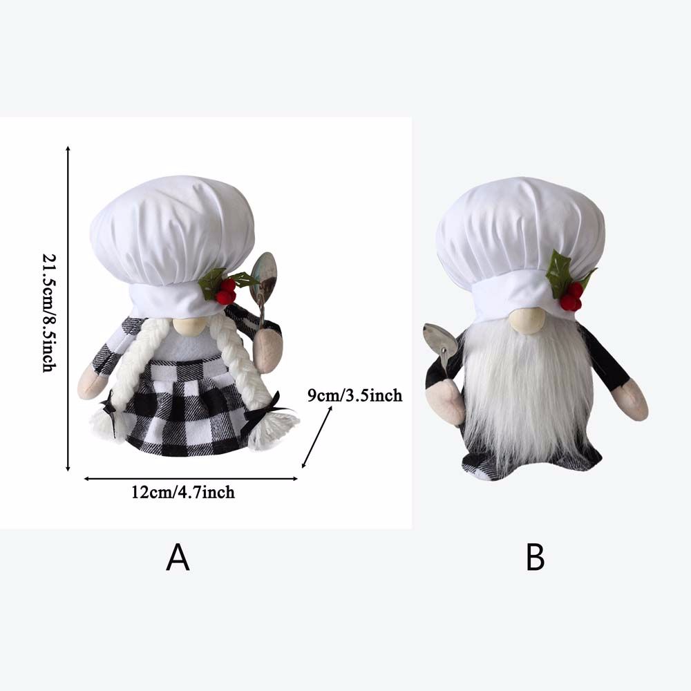 Buy Lovely Kitchen Home Decoration Wedding Plush Doll Table Ornament ...