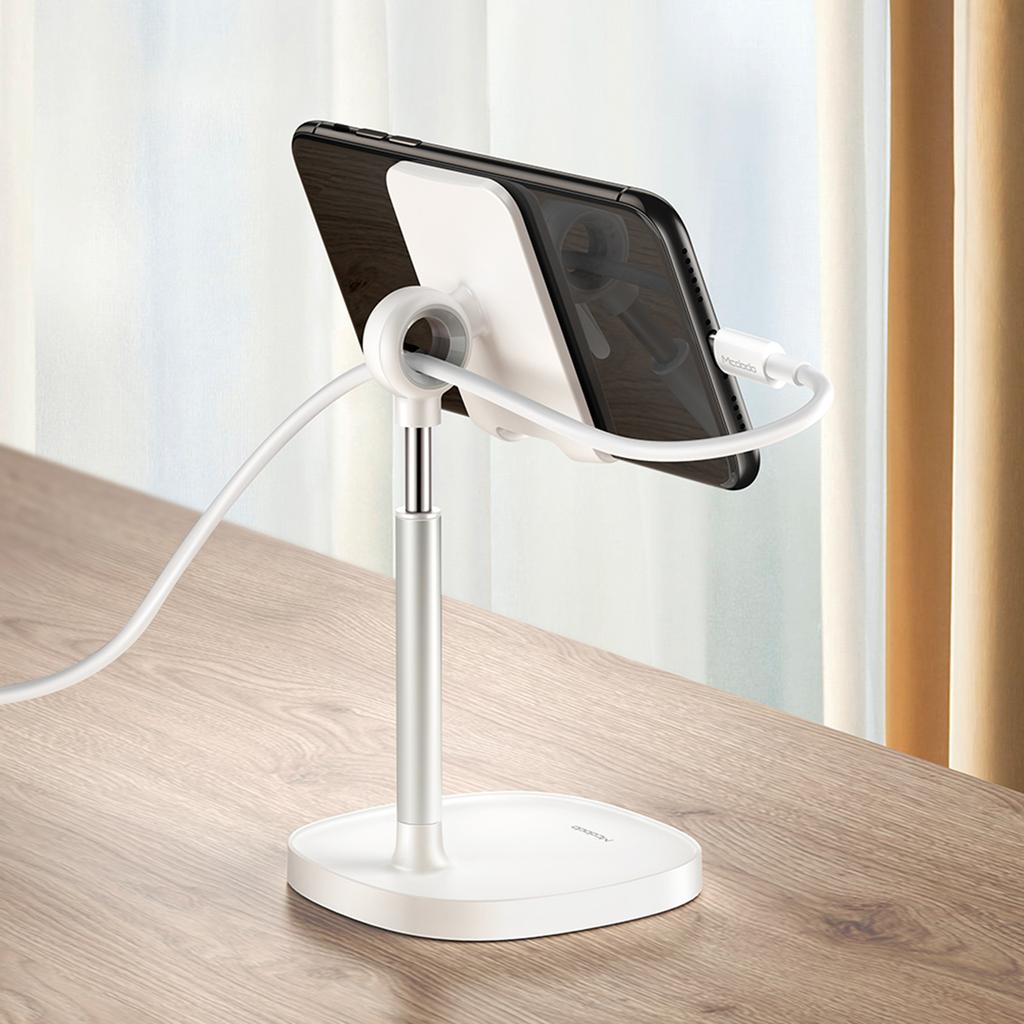 Buy 360° Angle Height Adjustable Aluminum Tablet Cell Phone Stand ...