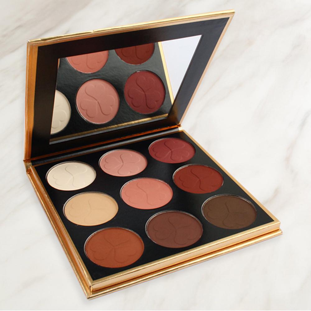 Buy 9Color Eyeshadow Palette Blush Lip Makeup Cosmetic Set Kit ...