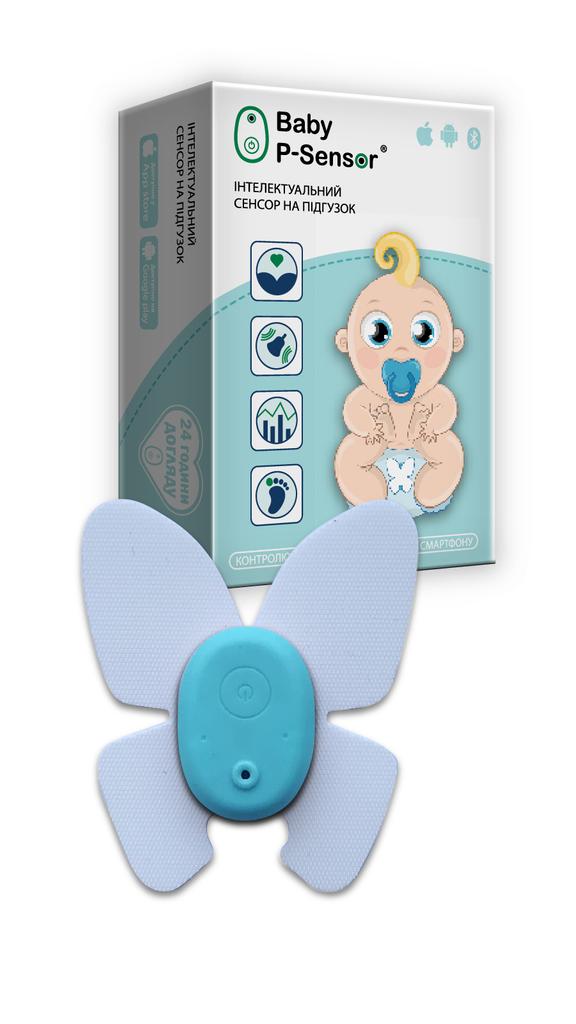 Buy Intelligent Diaper Sensor Baby P-Sensor with Smartphone App Blue at ...