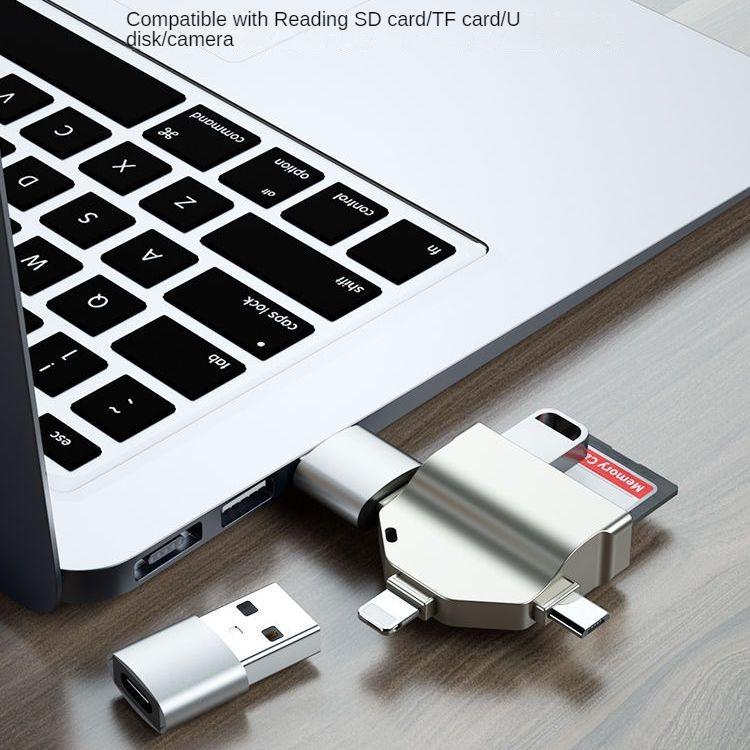 Cheap 7-in-1 Card Reader, Multi-function Suitable for OPPO, Apple ...