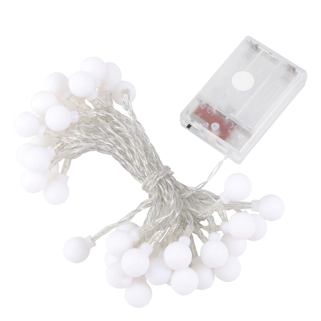 Buy 5M 40 LED Ball String Lights Globe Bulb Lights Battery Operated for ...