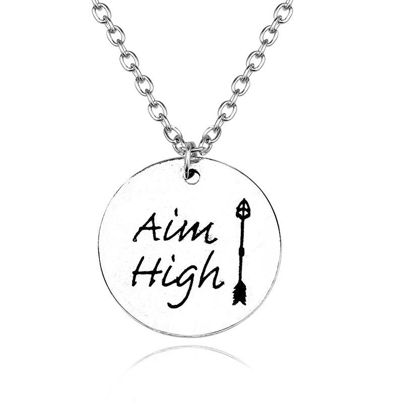 Buy Jewelry Fashion Three Musketeers Wild Free Necklace Fashion Letters ...