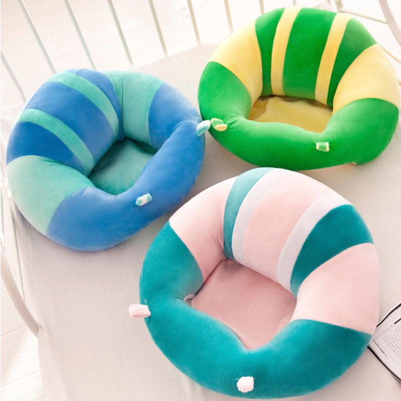 Buy 1Pcs Plush Toys 0-2 Year Baby Soft Chair Cushion Sofa Seat Support ...
