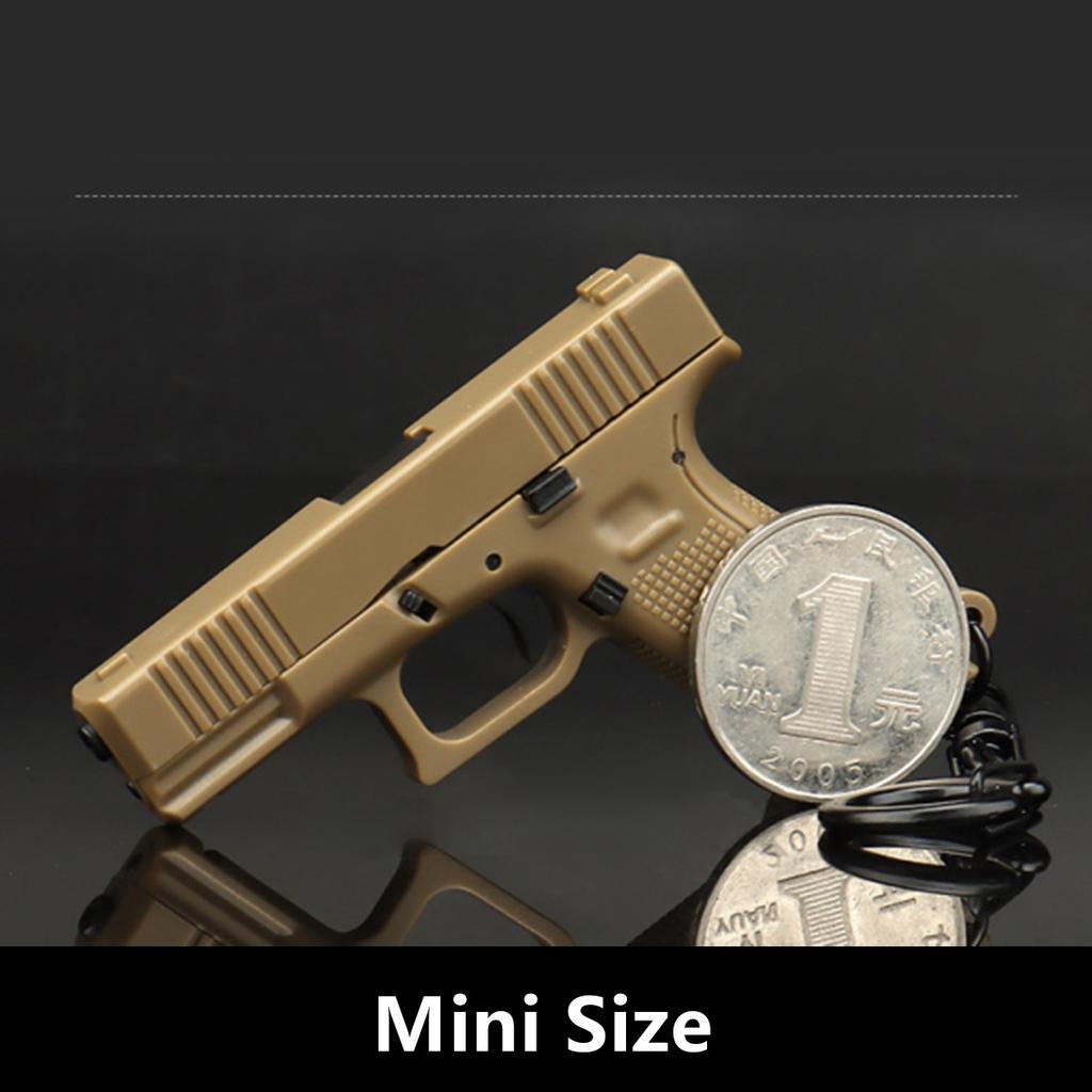 Buy Model Key Ring Tactical G45 Gun Shape Key Chain Decorative Plastic ...