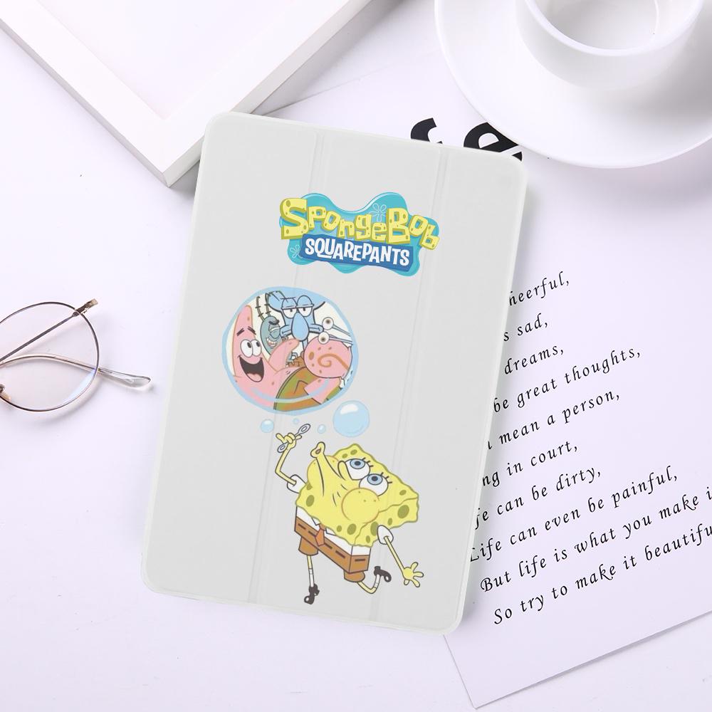 SpongeBob Series ipad case Soft Silicon Fold ipad cases Anti-Skid case ...