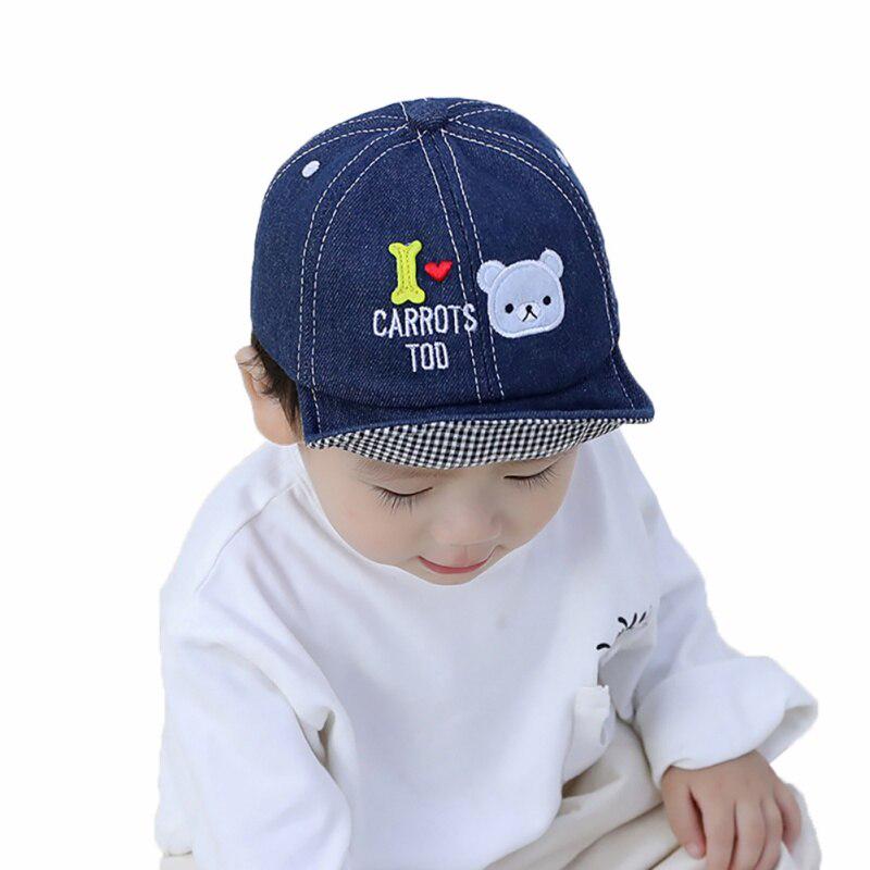 Boys Girls Children Caps Hats Child Adjustable Sun Protection Cartoon ...
