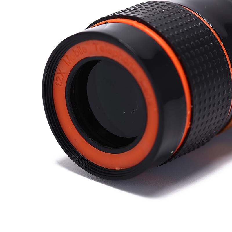 Buy 1Pc Universal 12X Mobile Phone Telephoto Lens Camera Magnifier For ...