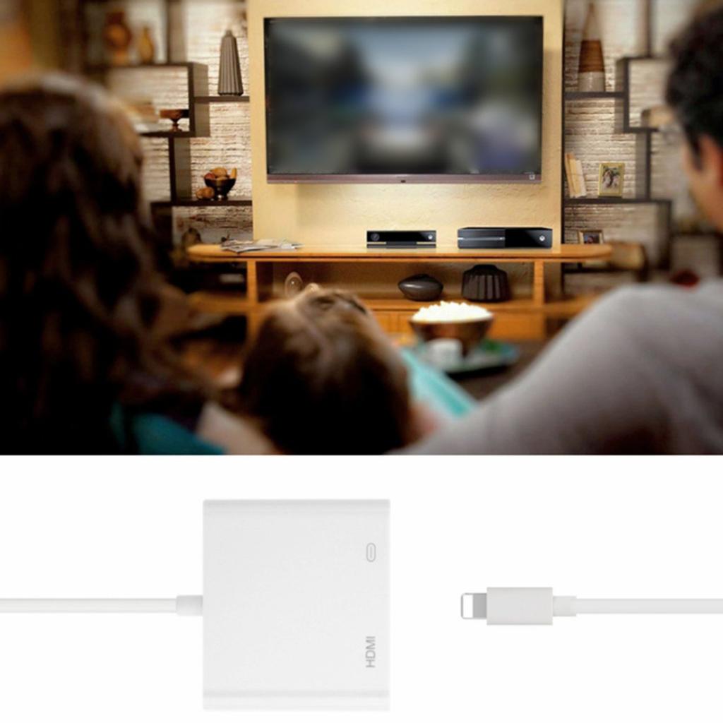 Buy For Iphone To Hdmi Hd Cable For Iphone Adapter Cable Tv With Screen ...