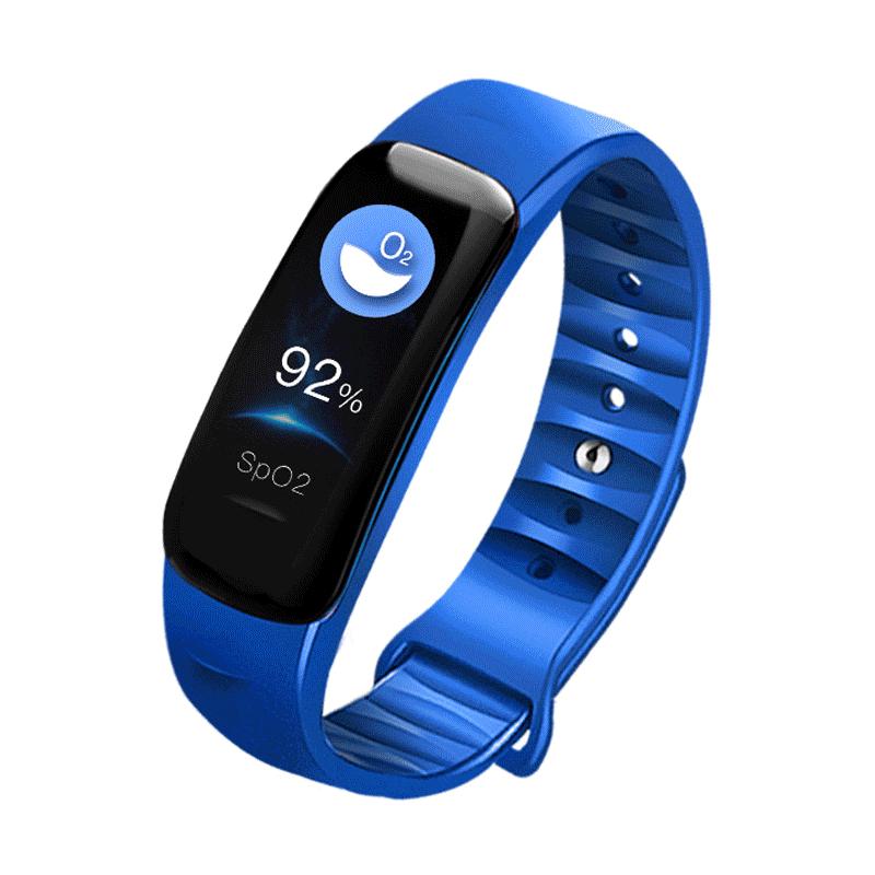 Buy 0.96inch IPS Color Screen IP68 Waterproof Smart Watch Heart Rate ...
