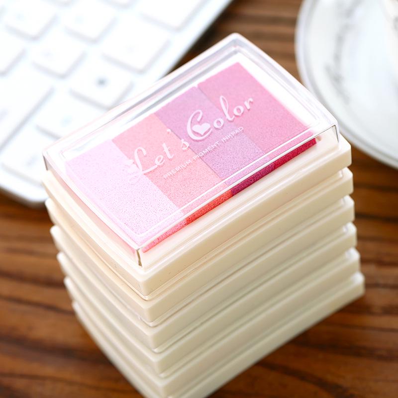 Buy Delicate Sponge Water-based Ink Pad Gradient Multi-color DIY ...