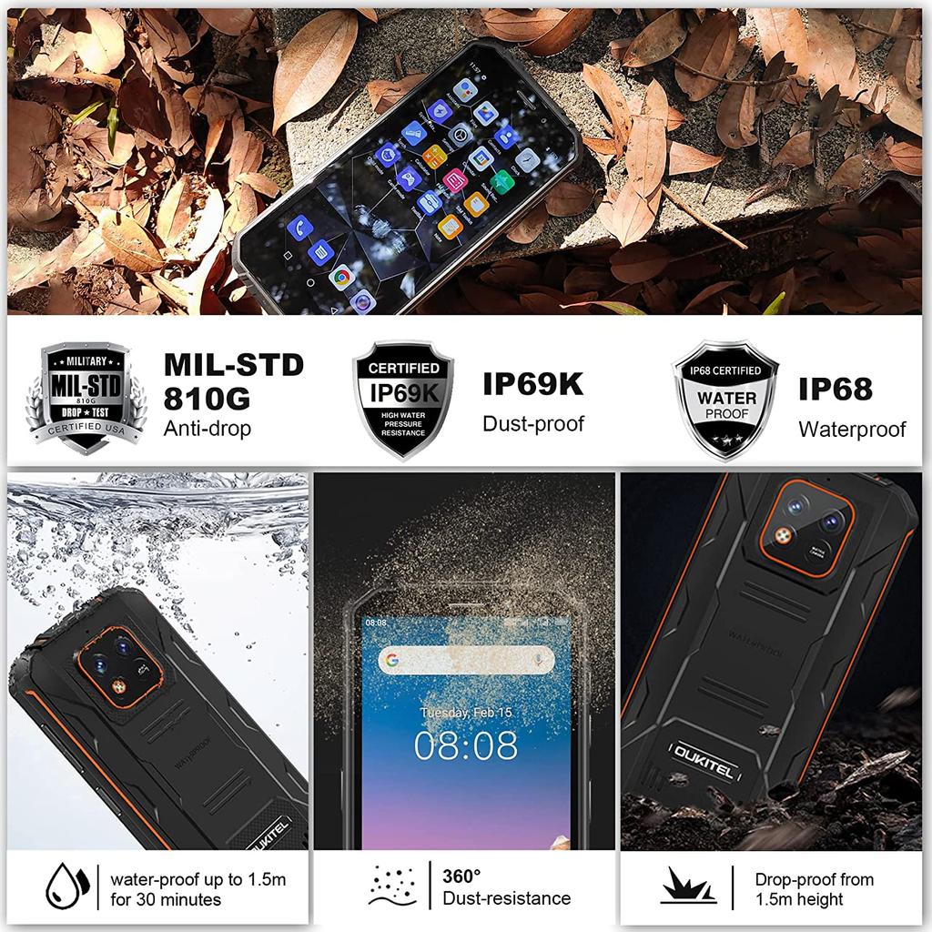 Köp Smartphone OUKITEL WP18 Rugged Phone 4GB RAM 32GB ROM Waterproof ...