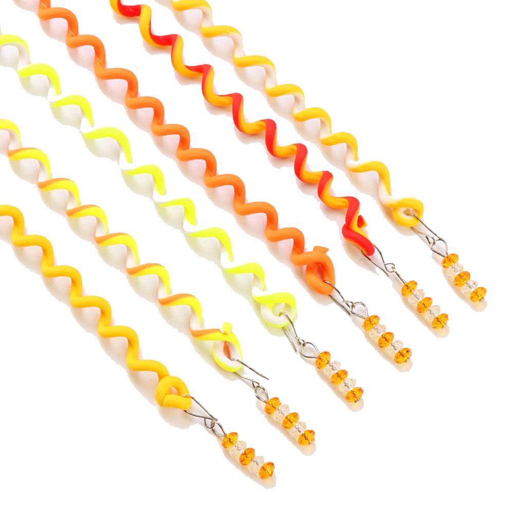 Buy 6 Pcs Kids Baby Girls Curler Hair Braid Sticker Decor Accesories ...