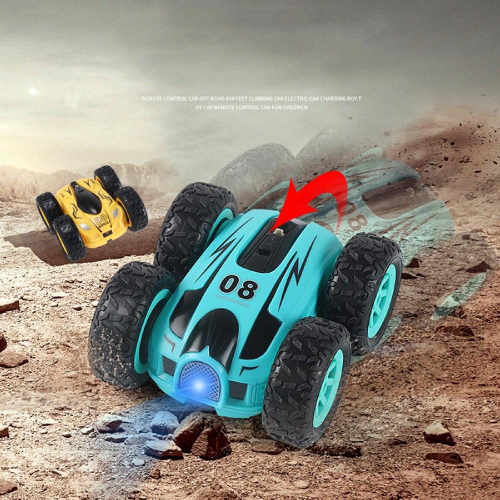 Buy Mini High-Speed Double-Sided Stunt Car Light Four-Wheel Drive ...