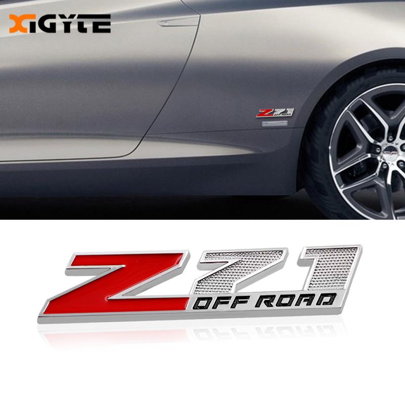 Buy 1 Pcs 3D Metal Z71 OFF ROAD Logo Sticker Emblem Badge Car Styling ...