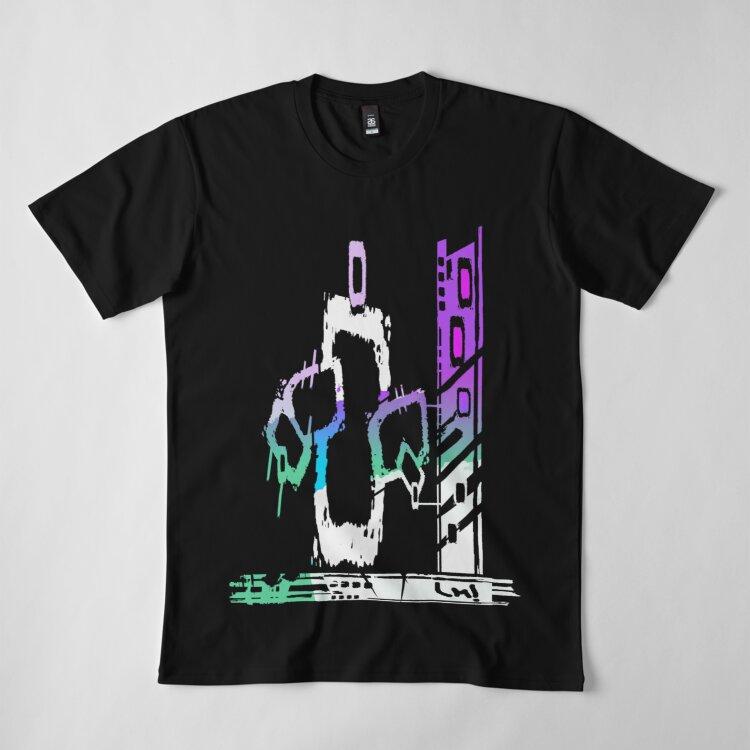 Cheap Men Premium Cotton Harajuku T-Shirt Print Tees Funny Style Round ...