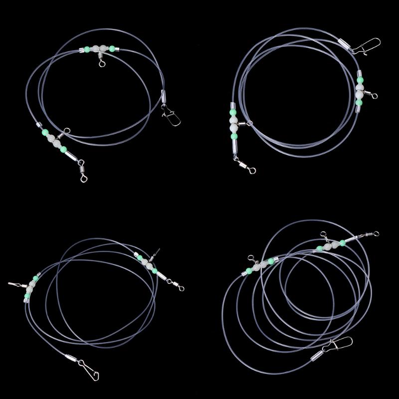 Buy 1 Group Fishing Tackle Line Swivels Night Luminous Beads Pins ...