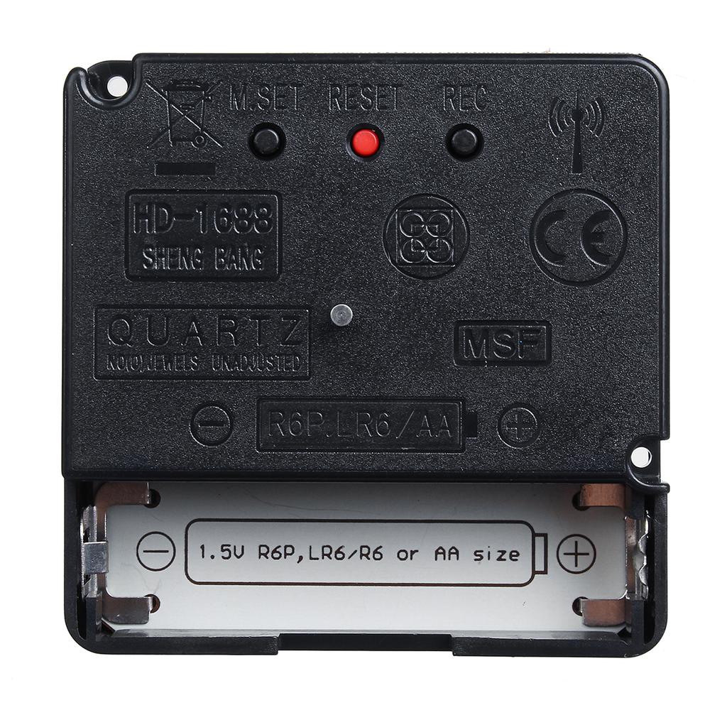 UK MSF Atomic Radio Controlled Silent Quartz Clock Movement Mechanism ...